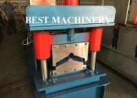 China Glazed Aluminum Rib Roof Ridge Metal Roll Forming Machine High Speed for sale