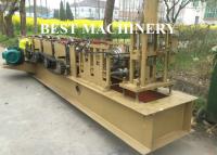 China Gavalnized Steel Shutter Door Roll Forming Machine U Channel Guide Frame Making for sale