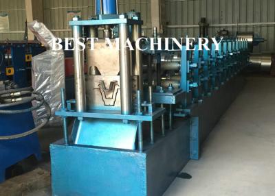 China Automatic Change Size Steel Profile Hat Purlin/Channel Roll Forming Machine PLC Control Length for sale