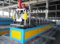 China Angle Omega C Profile Forming Machine Three Shape Flying Saw Cutting Type for sale