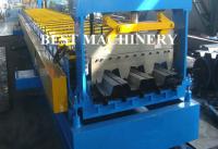 China Galvanized Steel Floor Deck Roll Forming Machine , Floor Tile Roll Forming Machine for sale