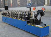China Drywall Partition C U Profile Metal Stud And Track Roll Forming Machine PLC Control for sale
