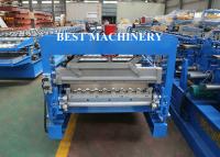 China Austria Seaming Lock Accessory Equipment Roller Door Roll Forming Machine Garage Door Line for sale
