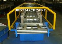 China Aluminum Galvanized Steel Roofing Gutter Roll Forming Machine Hall Round for sale
