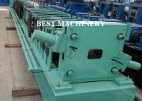 China Steel Water Pipe Roll Forming Machine Chain / Gear Box Driven System for sale