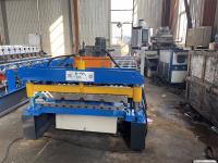 China High Speed 45# Steel Roller Roofing Sheet Forming Machine With 4Kw Motor Power for sale