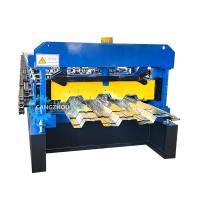 China Galvanized Steel Heavy Duty Iraq Decking Floor Roll Forming Machine Manufacturer for sale