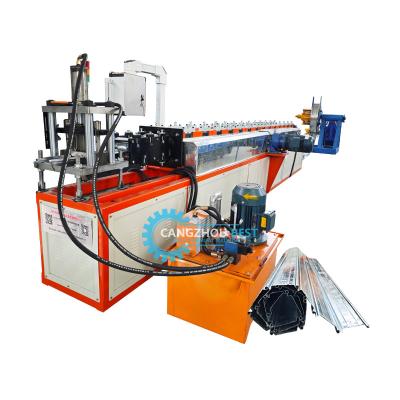 China Romania Hydraulic Type Rolling Shutter Door Making Roll Forming Machine for sale