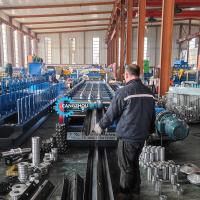 China Steel Thickness 4mm Iron Fast Change 2&3 Waves Crash Barrier Roll Forming Machine for sale