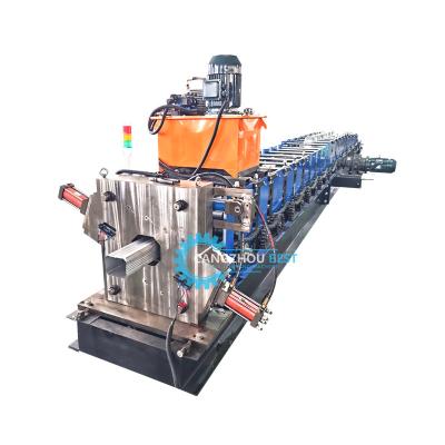 China Color Steel Square Tube Mold Cutting Roll Forming Machine with Elblow Machine for sale