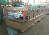 China 686 & 762 IBR and Corrugated Profile Roll Forming Machine / Metal Roofing Equipment for sale