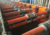 China Metal Building Hydraulic Floor Deck Sheet Roll Forming Machine 6kw 50-60HZ for sale
