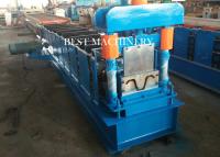 China Hydraulic Cutting Metal Cold Hat Purlin Roll Forming Machine , Material Thickness 1-3mm for sale