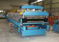China Guide Pillar Steel Brick Tile Color Roof Q Tile Roll Forming Machine High Precsion for sale