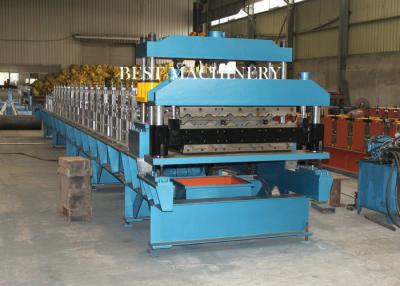 China Guide Pillar Steel Brick Tile Color Roof Q Tile Roll Forming Machine High Precsion for sale