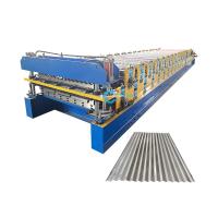 China Full Auto Hydraulic Power 4kw Two Layer Corrugated Roofing Tile Roll Forming Machine for sale