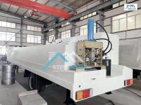 China Diesel 914mm Feeding Width K Span Roll Forming Machine For 610mm Panels for sale