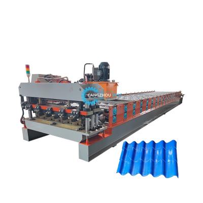 China Building Roof Tile Roll Forming Machine for sale