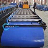 China Steel Profile Zee Tile PPGI 0.3mm Roof Tile Forming Machine For Construction for sale