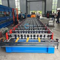 China PPGI GI Steel Profile Zee Tile Roll Forming Machine With High Precision Within 1mm for sale