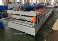 China Steel Metal Roof Sheet Making Machine 3kw Power High Grade Rigidity for sale