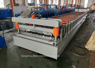China Steel Metal Roof Sheet Making Machine 3kw Power High Grade Rigidity for sale