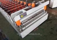 China Full Automatic Steel Wall Roofing Sheet Roll Forming Machine PLC Control With Hydraulic Drive for sale