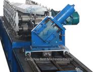 China Drywall Partition C U Profile Metal Stud And Track Roll Forming Machine PLC Control for sale