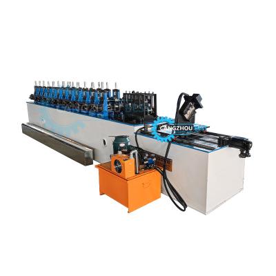 China Steel Stud And Track Roll Forming Machine For 7.5*1.2*1.5m Steel Structure Building for sale