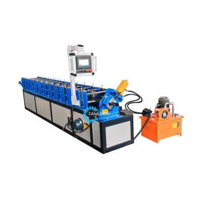 China 7.5*1.2*1.5m Hydraulic Cutting System Stud And Track Roll Forming Machine with ±2mm Cutting Tolerance for sale