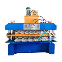 China 5.5Kw Main Motor Power Double Layer Roof Sheet Machine 8-12m/Min Forming Speed For Durable Roofing for sale