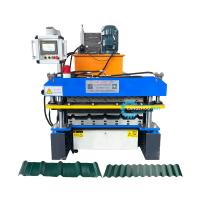 China Delta Inverter Customized Width Double Layer Forming Machine For 0.25-0.6mm for sale