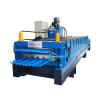 China IBR 686 Corrugated 762 Steel Profile Double Layer Roofing Sheet Roll Forming Machine for sale