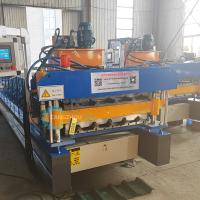 China High Rib Roofing Sheet Double Layer Roll Forming Machine Automatic for sale