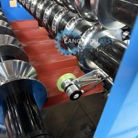 China Corrugated Trapezodial Double Layer Steel Profile Making Roll Forming Machine for sale