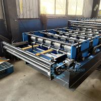 China Corrugated Trapezodial Double Layer Steel Profile Making Roll Forming Machine for sale
