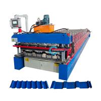 China Two Profile In One Roll Forming Machine For PPGI Raw Material And Fast Production Speed for sale