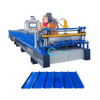 China Indonesia Poular 980 Klip Lock Profile Roof Sheet Roll Forming Machine for sale