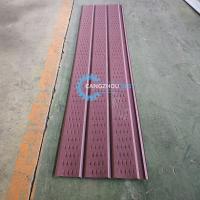 China PLC Control High Speed Steel Wall Panel Soffit Panel Making Roll Forming Machine for sale