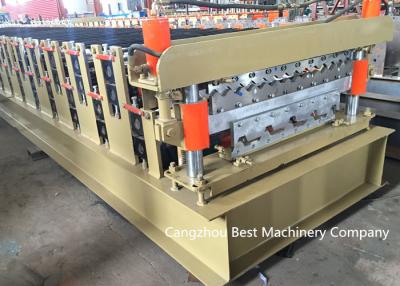 China Double Layer Profile Steel Roofing Sheet Roll Forming Machine 70mm Shaft Dia for sale