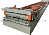 China Galvanized Metal Roofing Panel Roll Forming Machine Production Line for sale