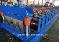 China 1250 Mm Max. Width With GI Material Steel Sheet Floor Deck Roll Forming Machine for sale
