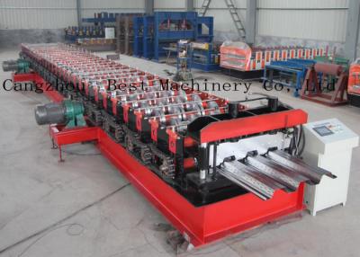 China Customized Metal Steel Deck Sheet Roll Forming Making Machine Supplier for sale