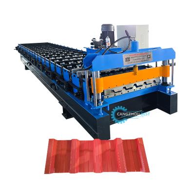 China South Africa Single Layer 686 IBR High Rib Roof Profile Roll Forming Machine for sale