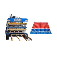 China High Speed Triple Layer Customzied Steel Profile Roofing Roll Forming Machine for sale