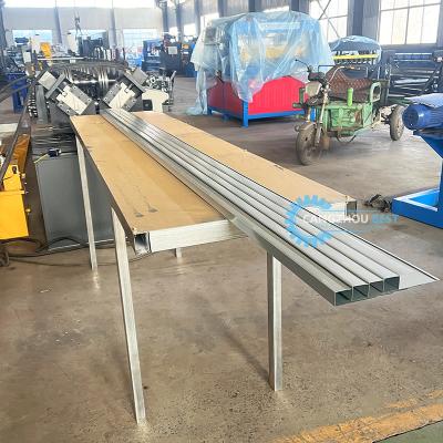 China Double Line Customized U Profile Stud Track Roll Forming Machine For Spain for sale