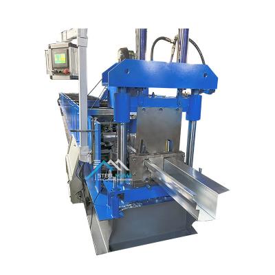 China 10 Types Of Rain Gutters Rainwater Gutter Roll Forming Machine for sale