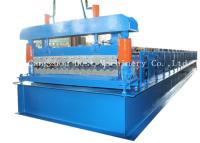 China Corrugated Automatic Roofing Sheet Roll Forming Machine 380v 50HZ Frequency for sale