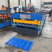 China PLC Controlled Metal Roof Tile Roll Forming Machine for sale