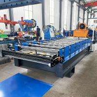 China PLC Controlled Metal Roof Tile Roll Forming Machine for sale